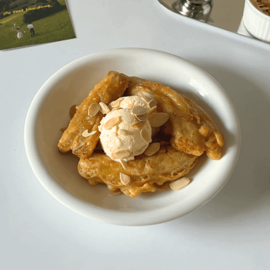Resep Crispy Vanilla Banana Split Manis dan Legit ala Sasa